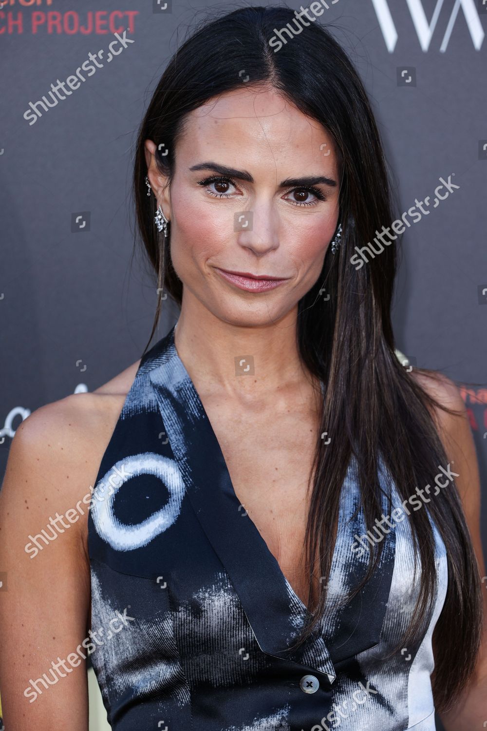 American Actress Jordana Brewster Arrives Charlize Editorial Stock ...