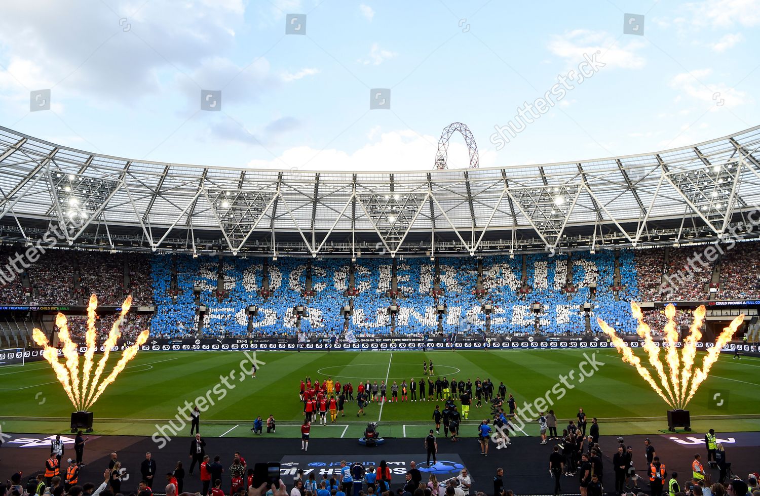England Soccer Aid World Xi Fc Editorial Stock Photo - Stock Image ...