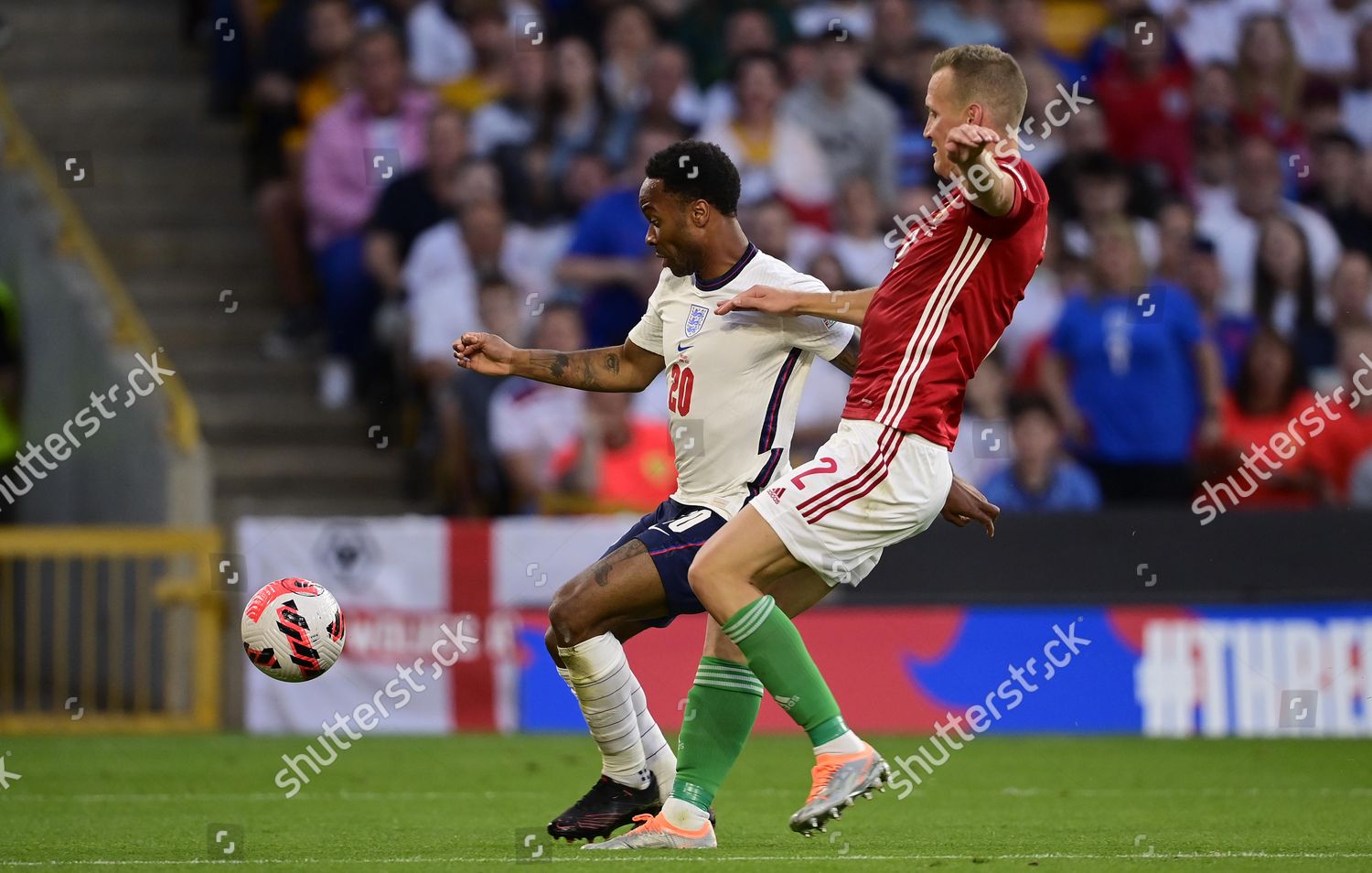 Raheem Sterling England Battles Ball Adam Editorial Stock Photo - Stock ...