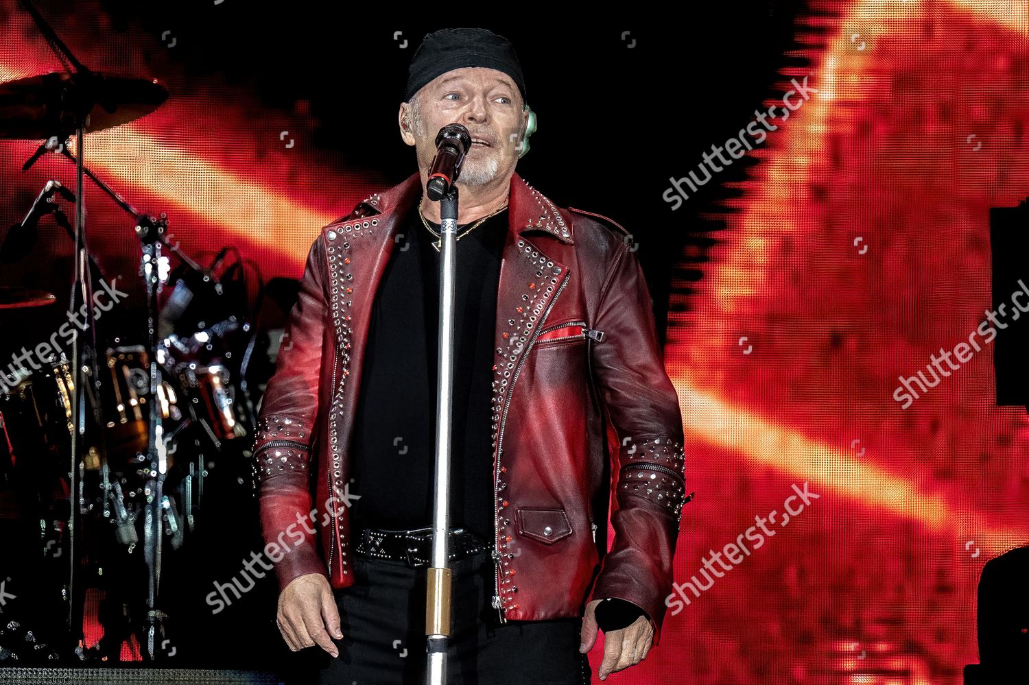 Concert Italian Rock Singer Vasco Rossi Editorial Stock Photo - Stock ...
