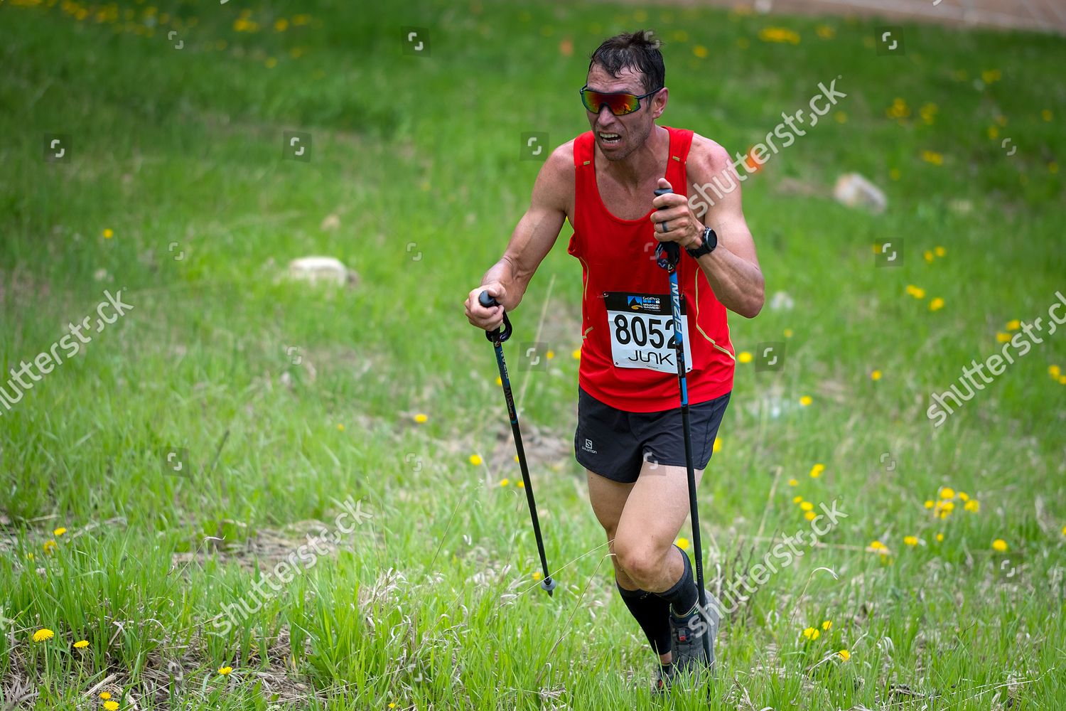 Colorado Based Mountain Runner Josiah Middaugh Editorial Stock Photo ...