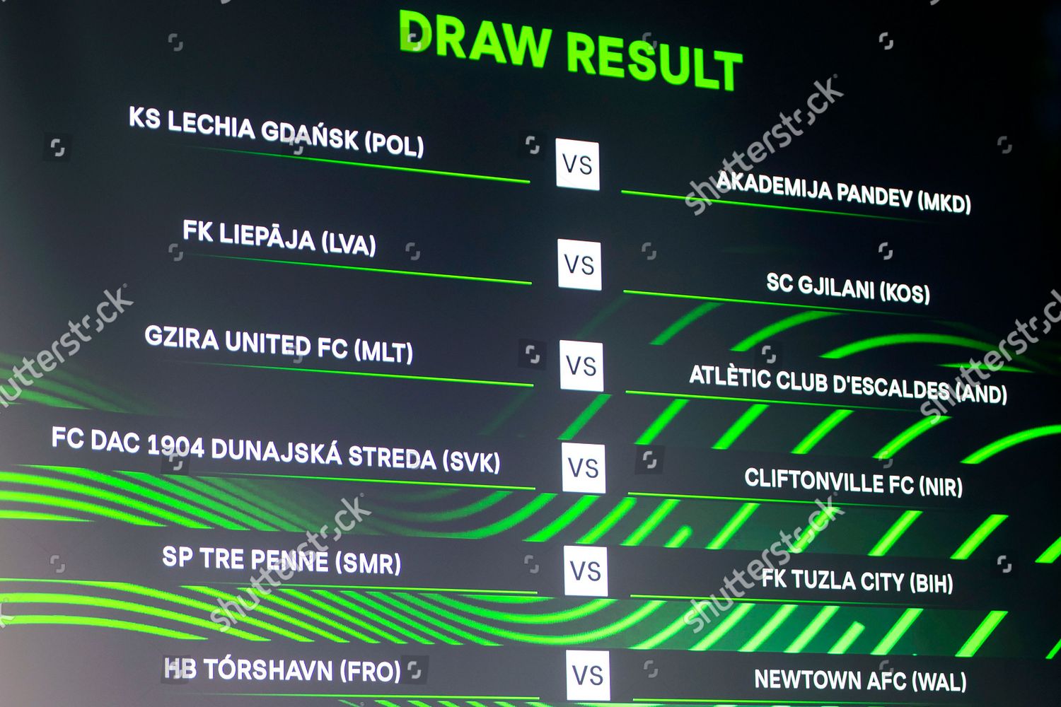 View Europa Conference League Draw First Editorial Stock Photo - Stock ...