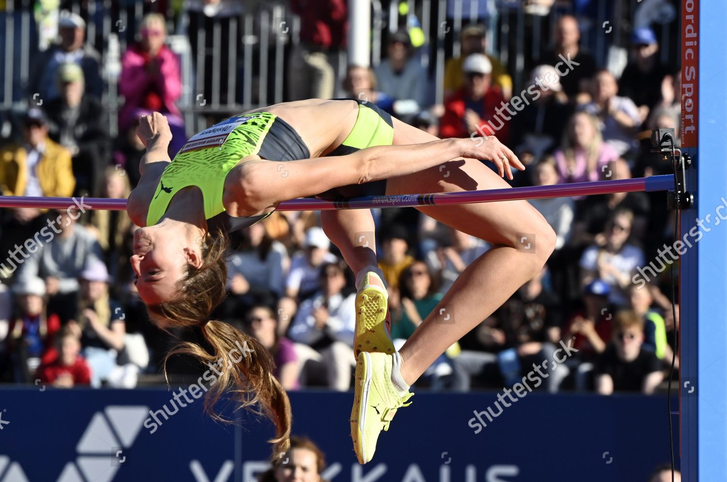 Nicola Olyslagers Australia Womens High Jump Editorial Stock Photo ...