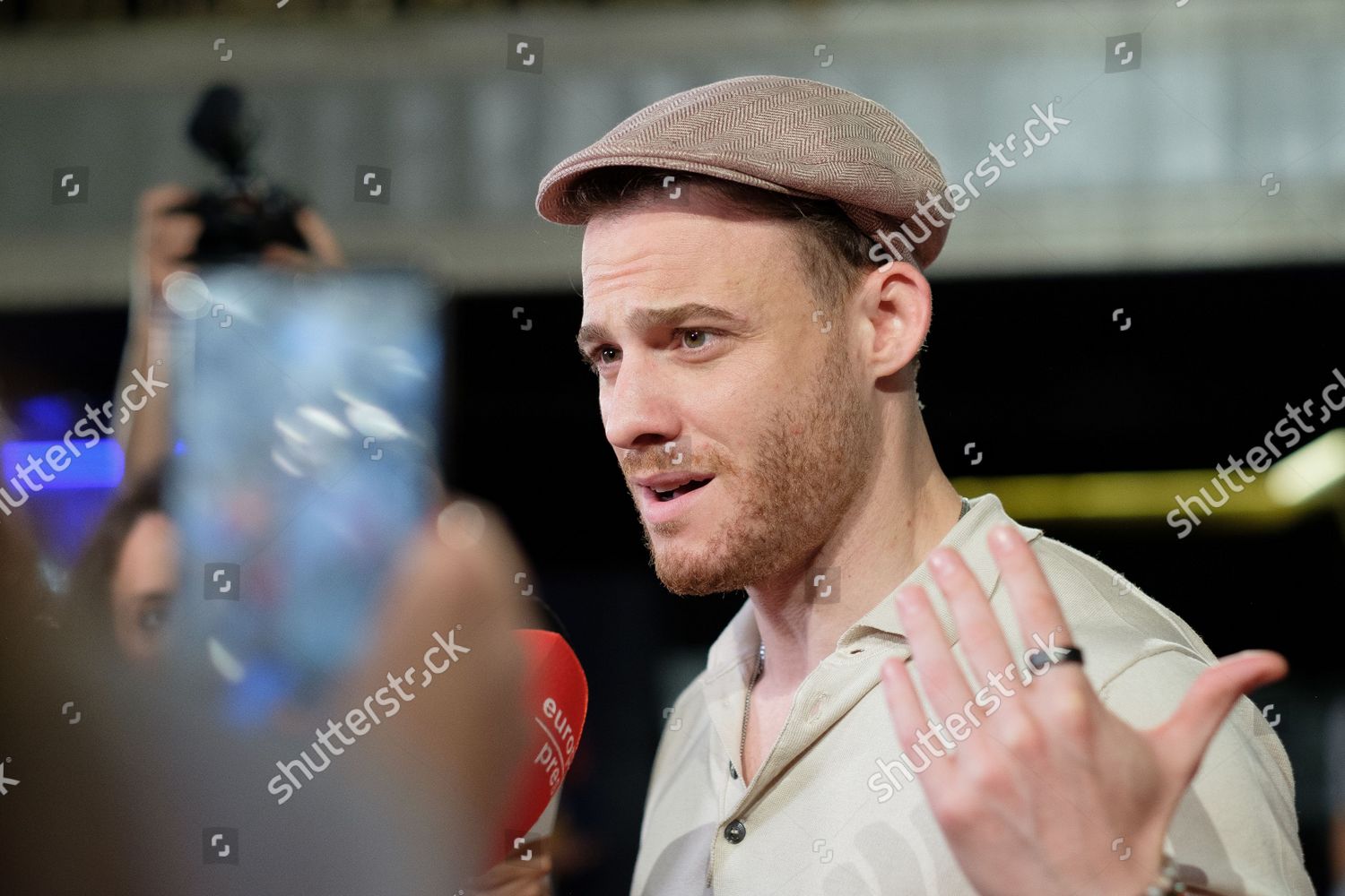 Turkish Actor Kerem Bursin Attends Photocall Editorial Stock Photo ...
