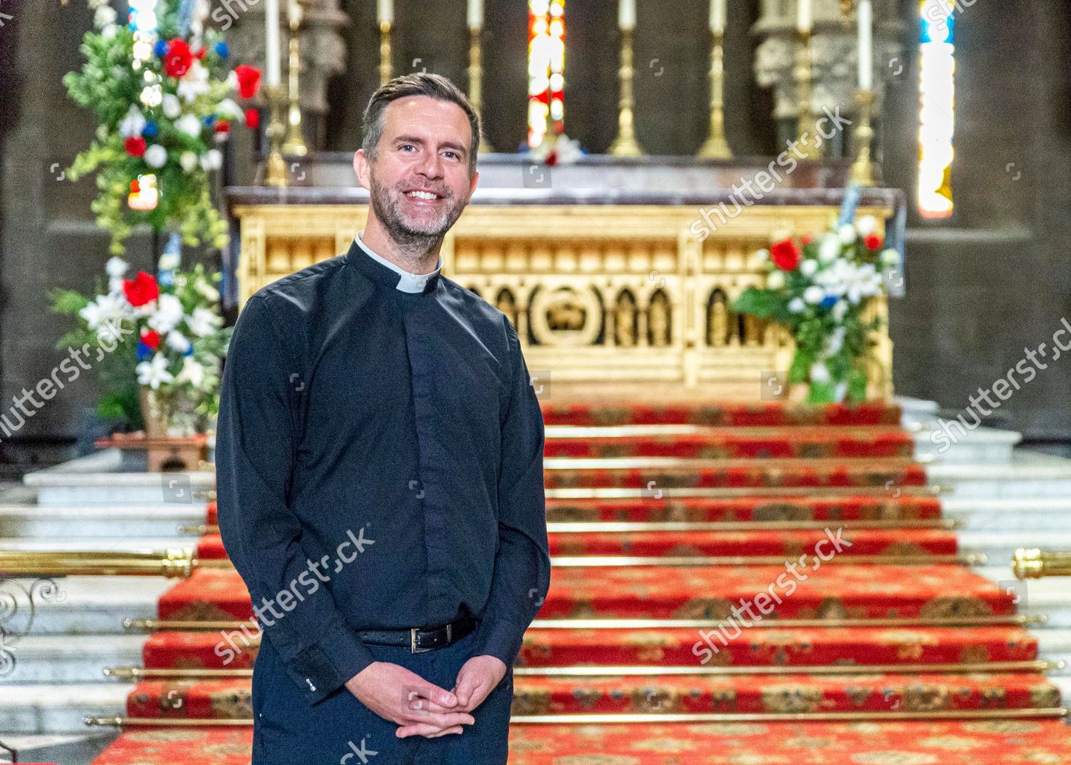 Reverend Mike Trotman a Vicar Has Editorial Stock Photo - Stock Image ...