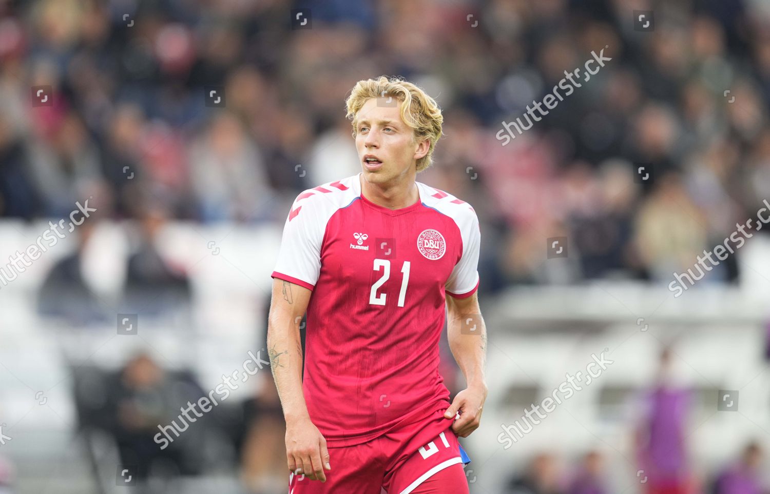 Mads Bidstrup Denmark During Denmark Against Editorial Stock Photo ...