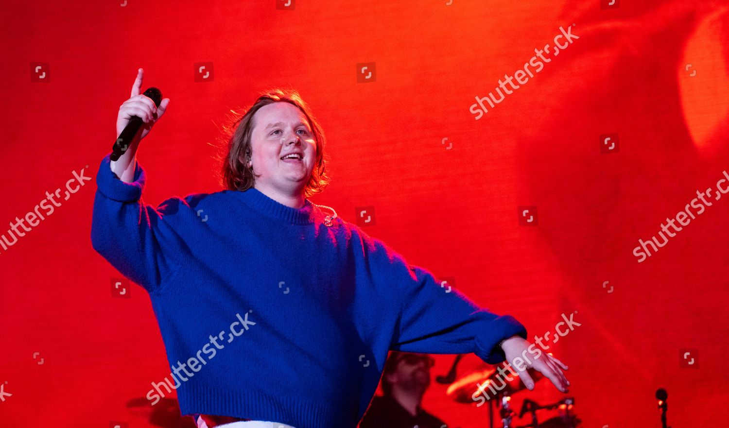 Lewis Capaldi Performing On Main Stage Editorial Stock Photo - Stock ...