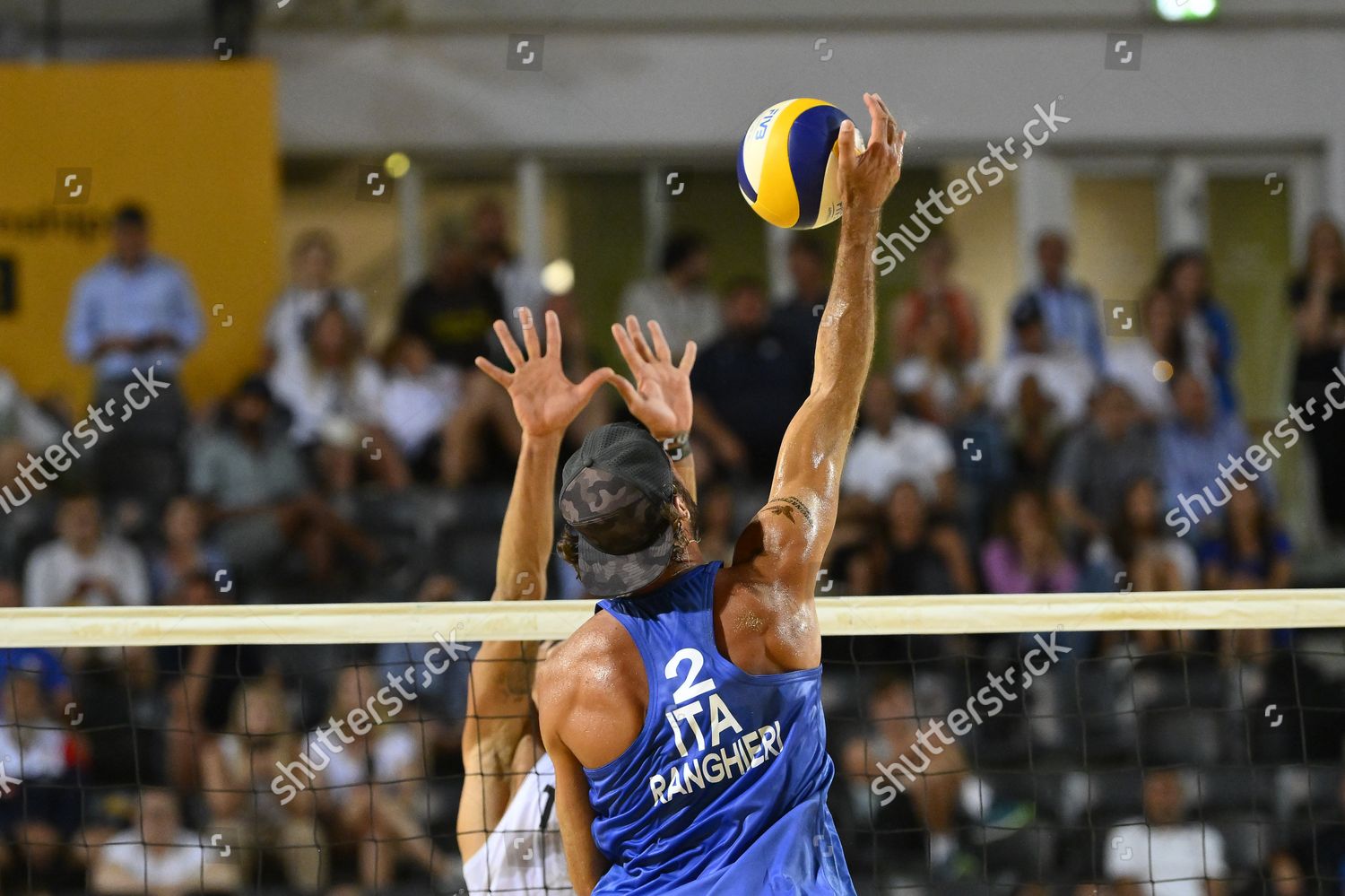 Alex Ranghieri Ita During Beach Volleyball Editorial Stock Photo ...