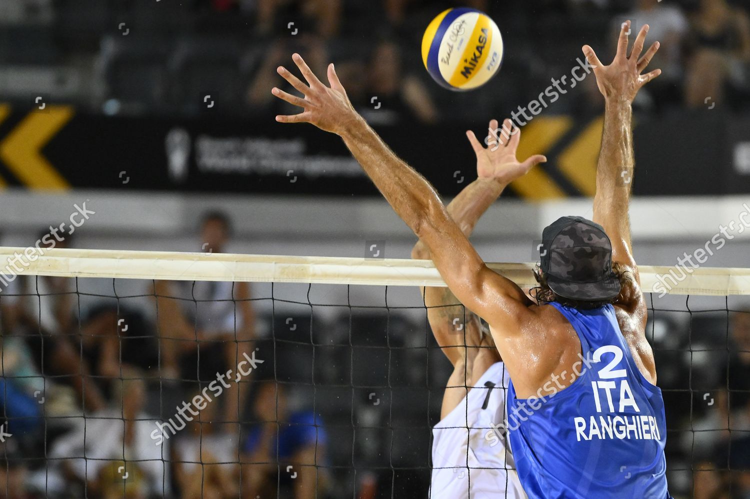Alex Ranghieri Ita During Beach Volleyball Editorial Stock Photo ...