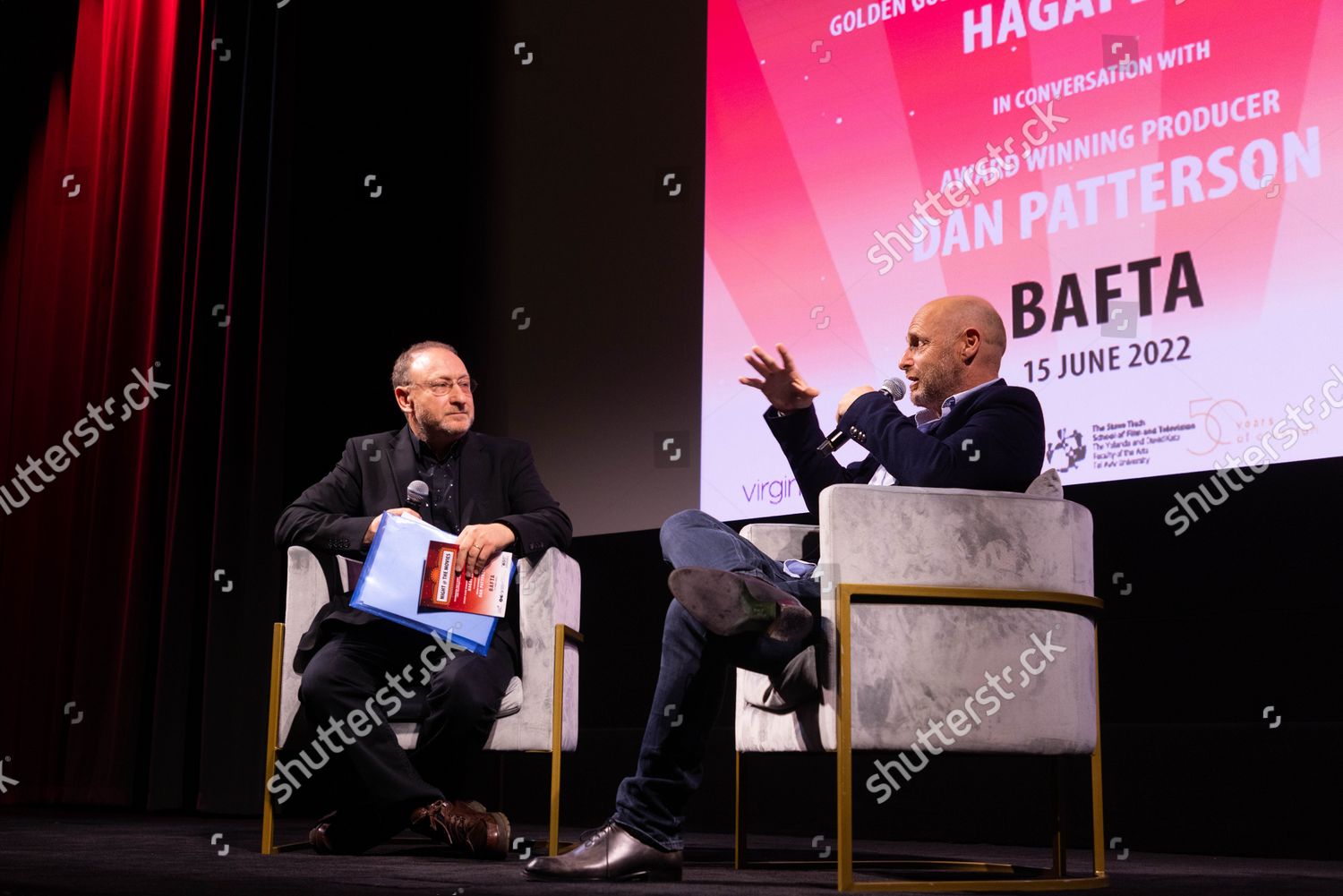 Dan Patterson Creator Mock Week Coversation Editorial Stock Photo ...