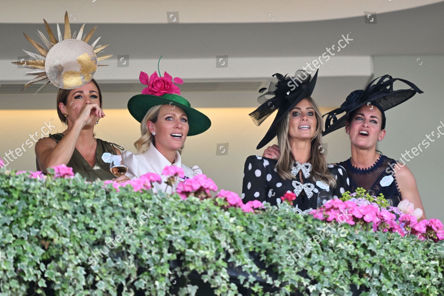 Natalie Pinkham Zara Tindall Anna Woolhouse Editorial Stock Photo ...