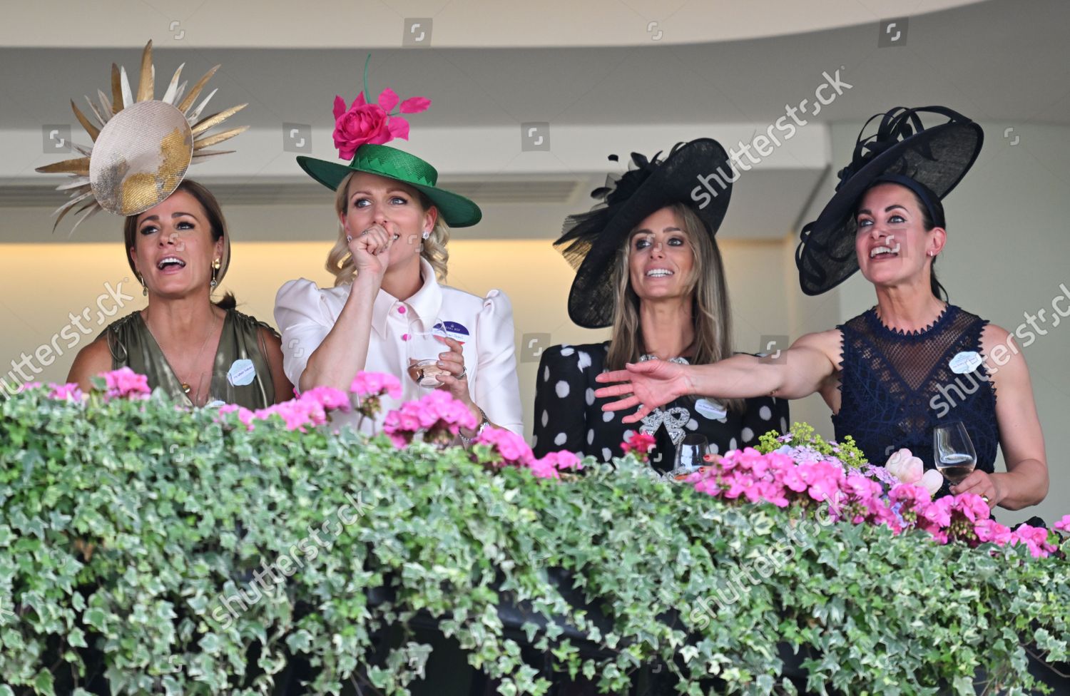 Natalie Pinkham Zara Tindall Anna Woolhouse Editorial Stock Photo ...