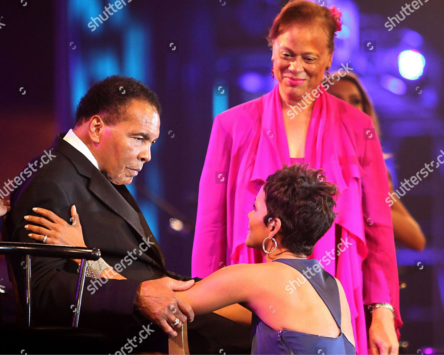 Muhammad Ali Lonnie Ali Halle Berry Editorial Stock Photo - Stock Image ...