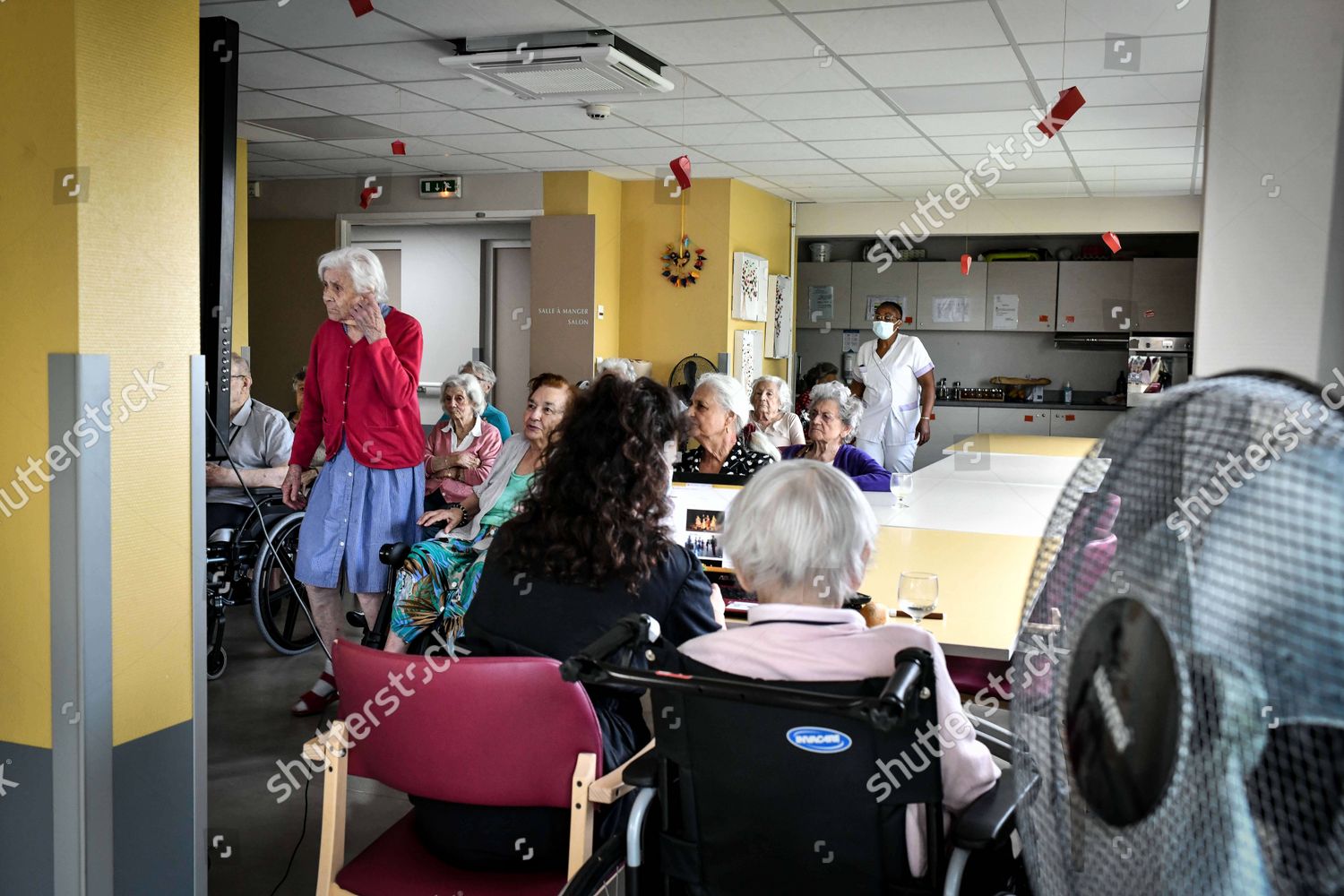 Visit Ehpad Establishment Accommodation Dependent Elderly Editorial ...