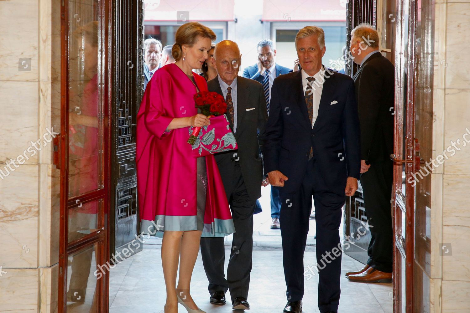 Queen Mathilde Belgium Queen Elisabeth Competition Editorial Stock ...