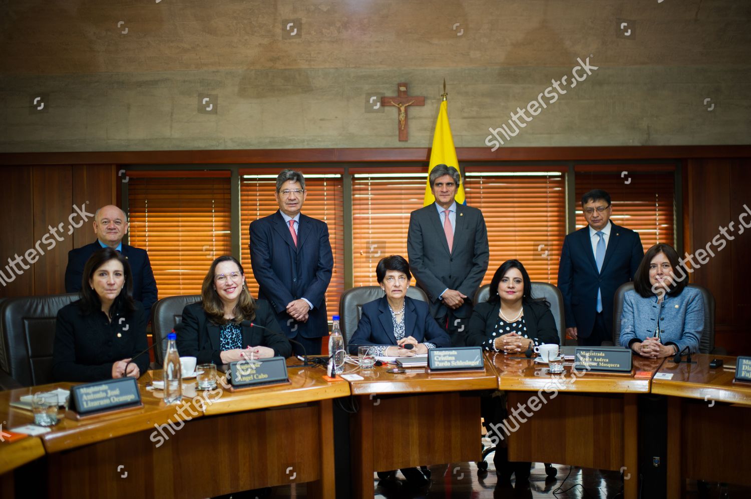 General View Colombias Constitutional Court Magistrates Editorial Stock ...