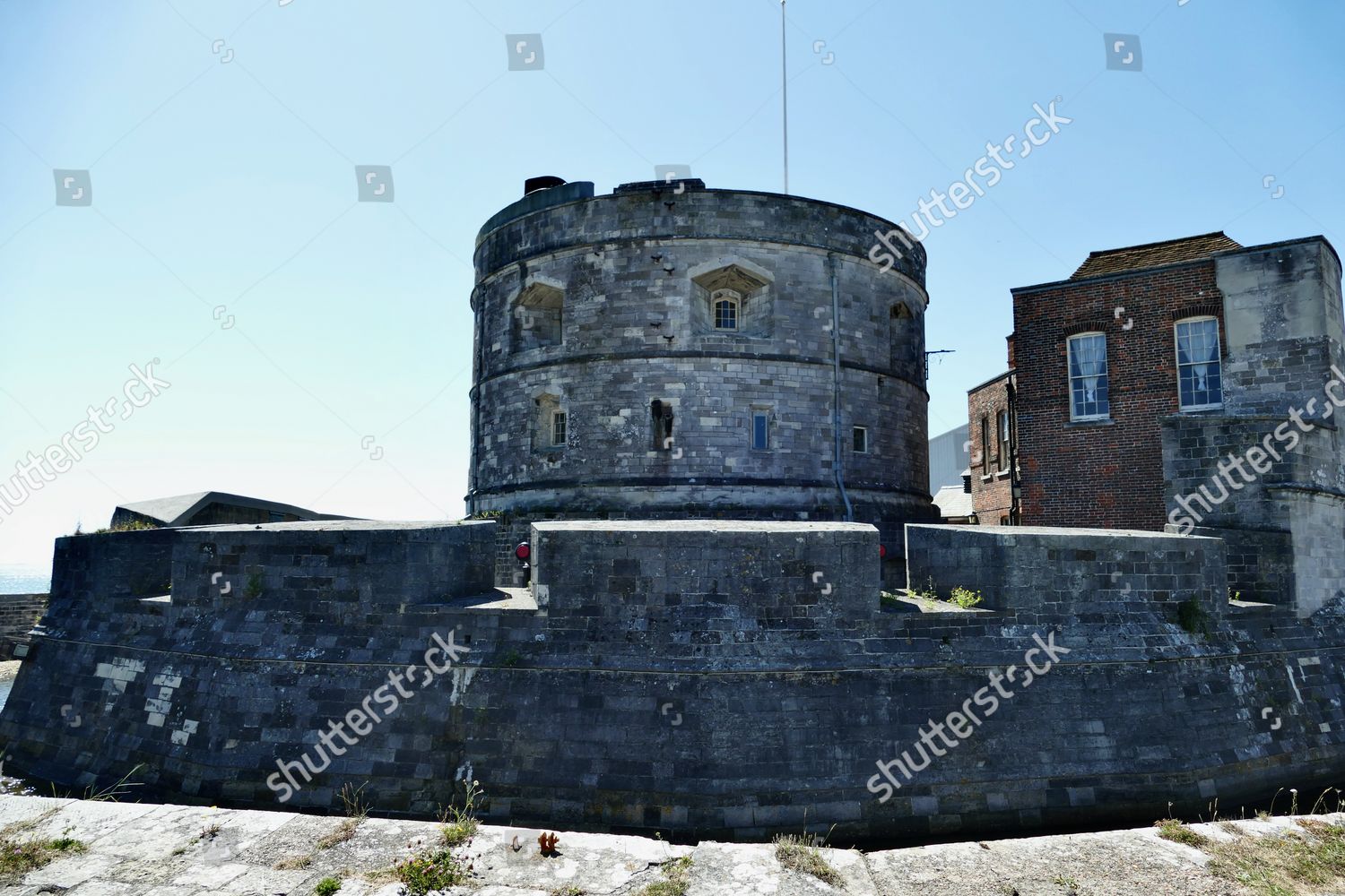 Calshot Castle Artillery Fort Constructed By Editorial Stock Photo ...