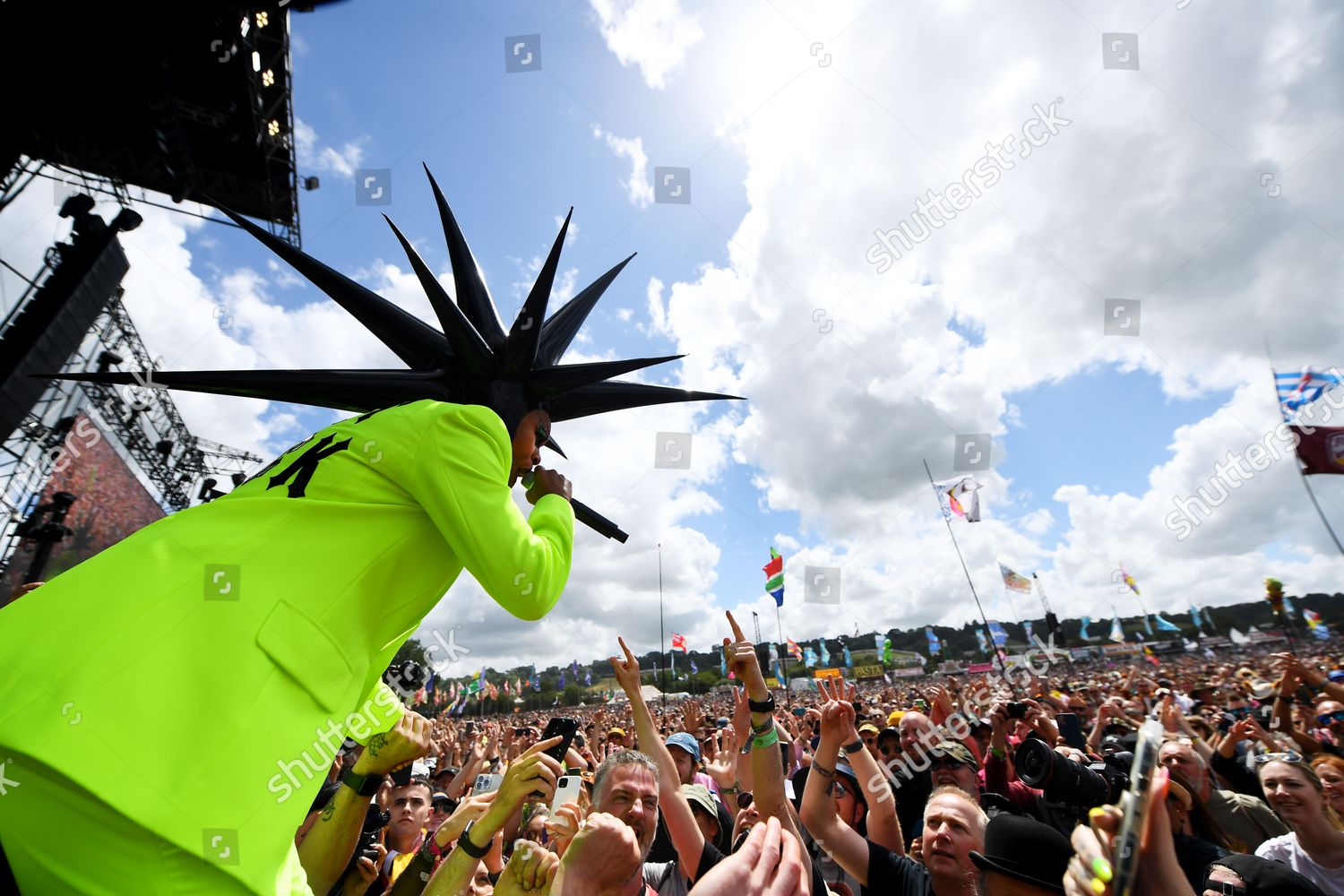 Skin Skunk Anansie During Their Set Editorial Stock Photo - Stock Image ...