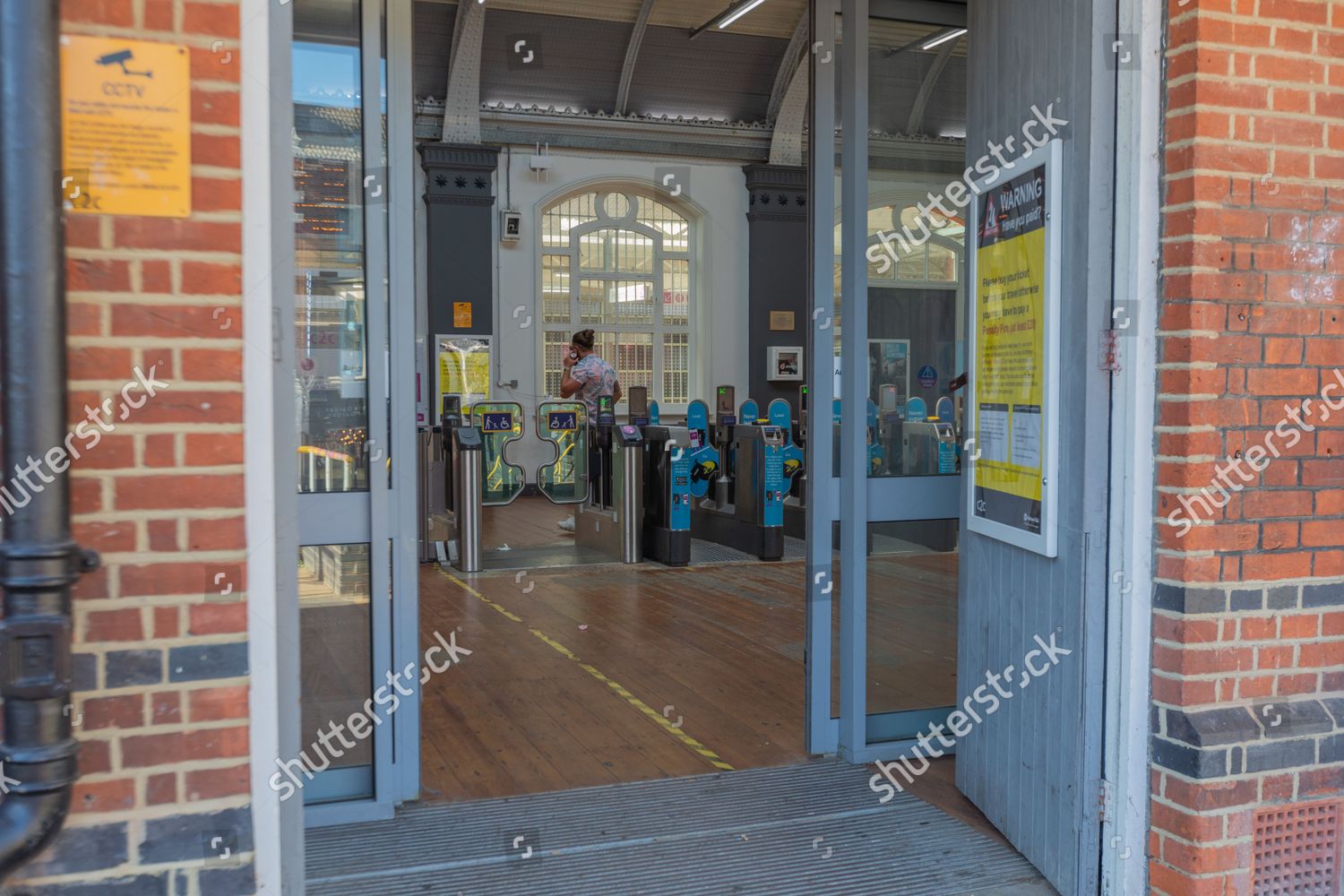 Southend Central Station Part Essex Thameside Editorial Stock Photo ...