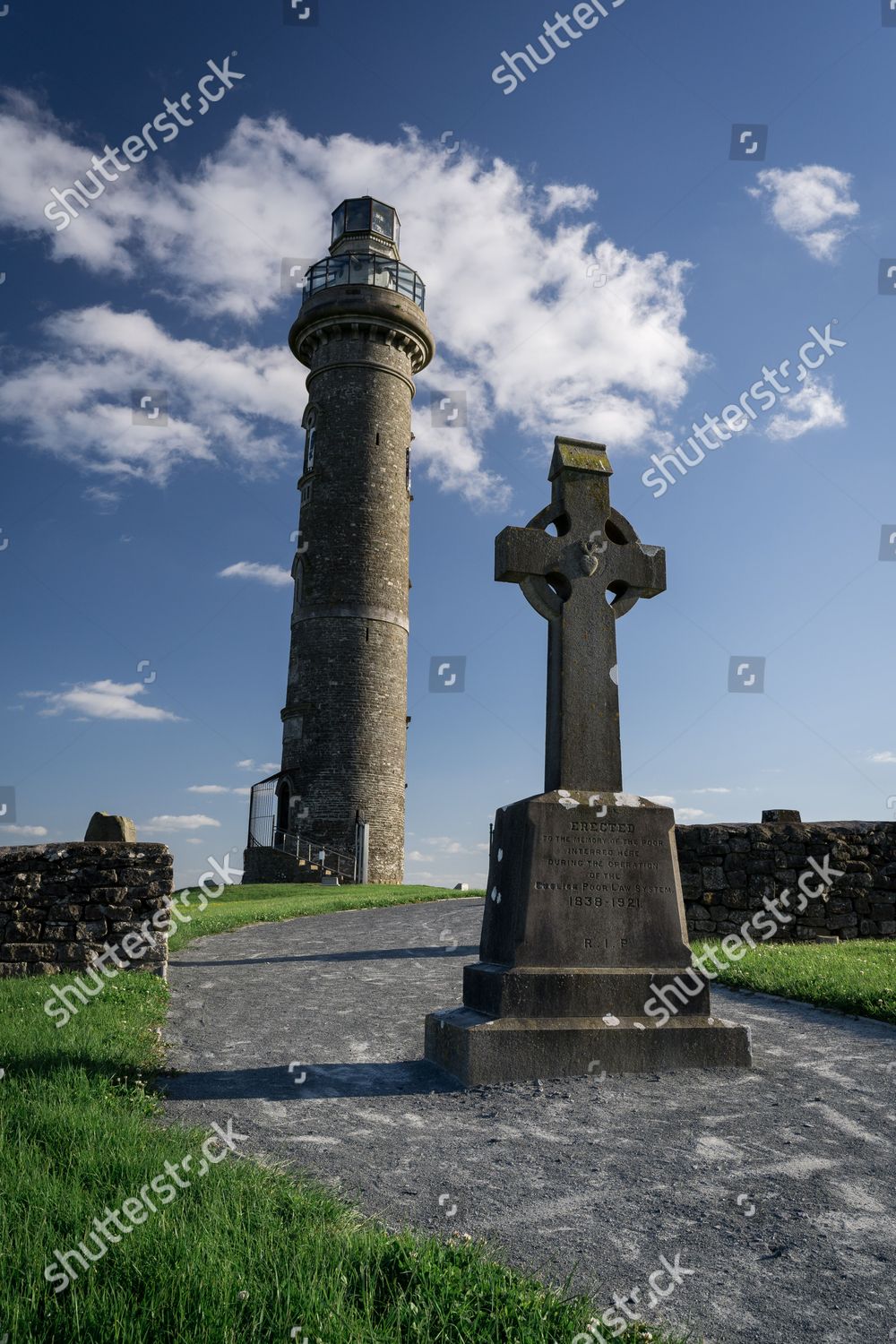 Irelands Only Inland Lighthouse Spire Lloyd Editorial Stock Photo ...