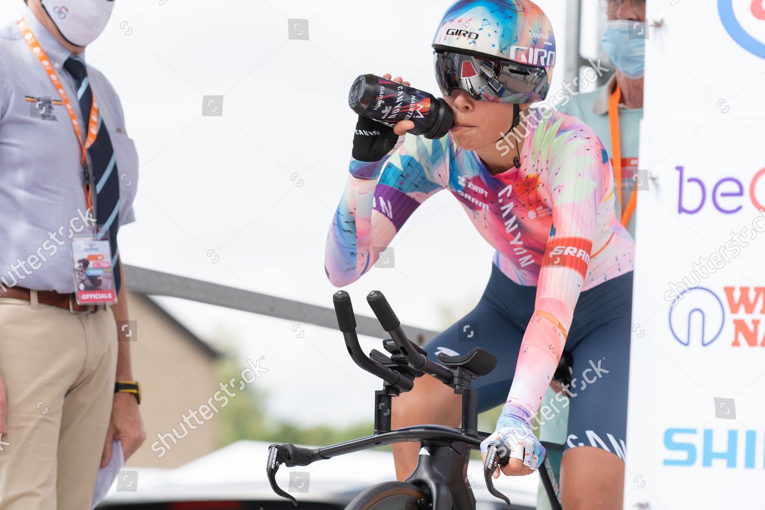 Belgian Shari Bossuyt Canyonsram Pictured Action Editorial Stock Photo ...