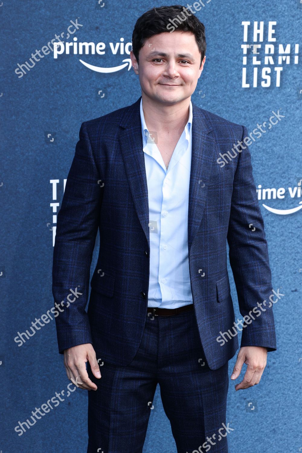 Guatemalan Actor Arturo Castro Arrives Los Editorial Stock Photo ...