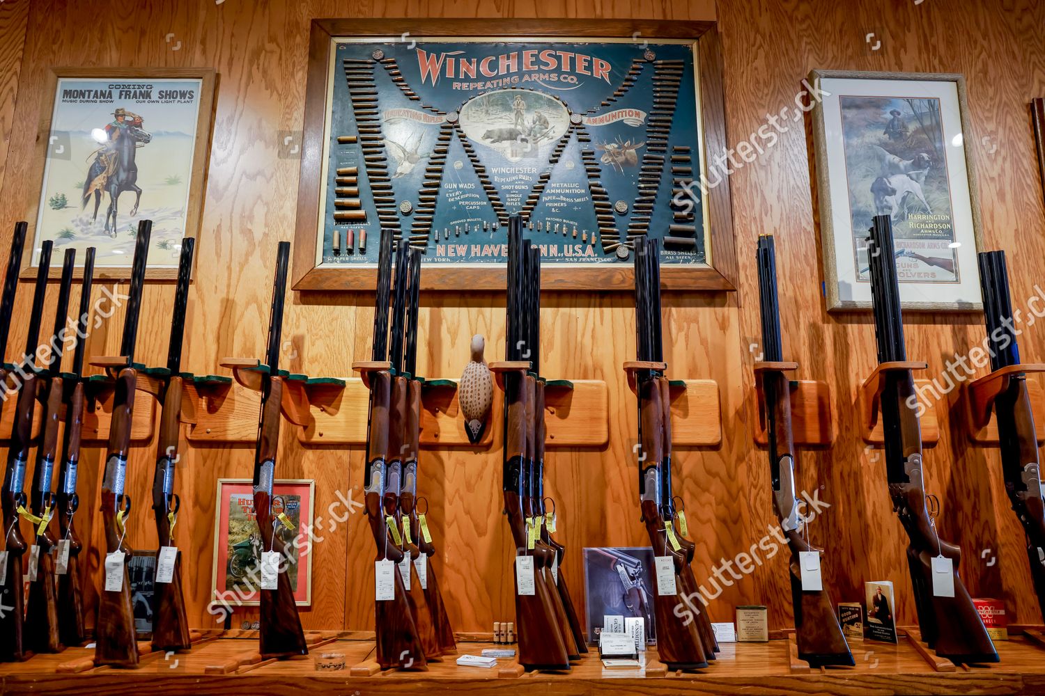Shotgun Rifles Sale Chucks Firearms Gun Editorial Stock Photo - Stock ...