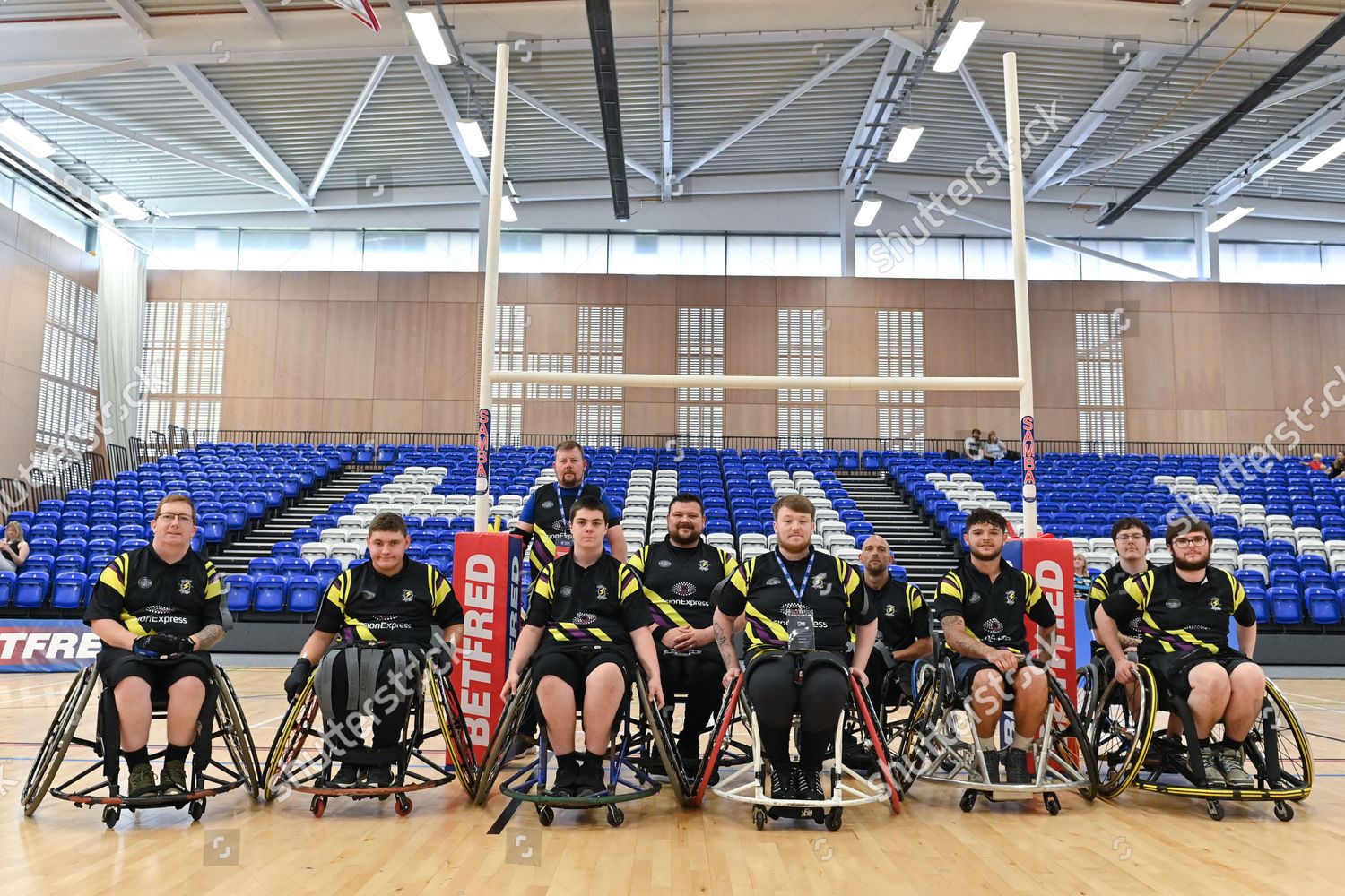 Mersey Storm Pose Team Photo Prior Editorial Stock Photo - Stock Image ...
