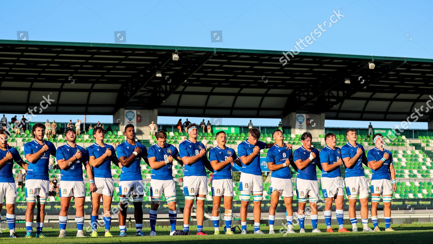 Italy Vs Georgia Italy Team Stand Editorial Stock Photo - Stock Image ...