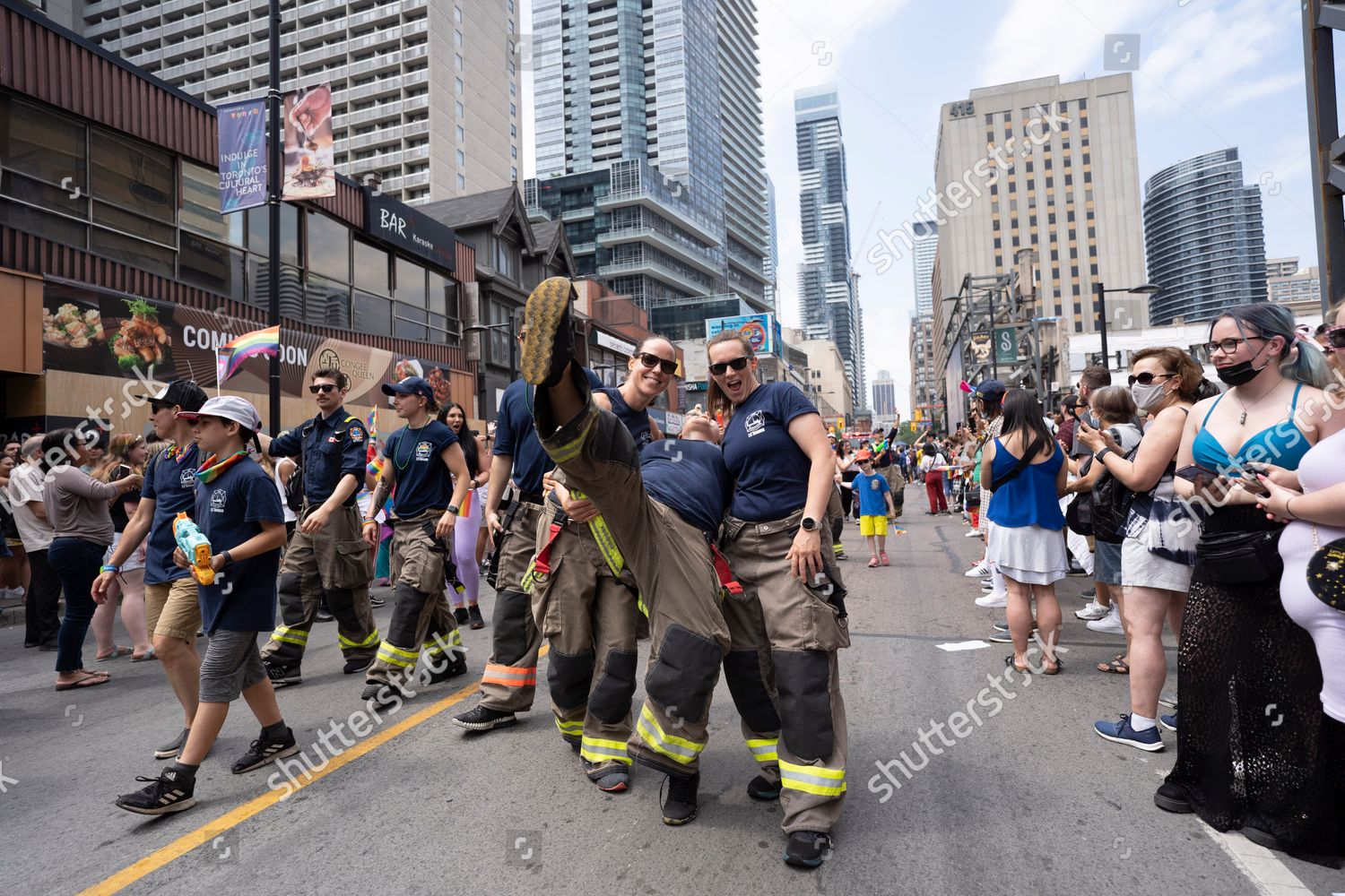 Thousands Take Part Torontos Annual Pride Editorial Stock Photo - Stock ...