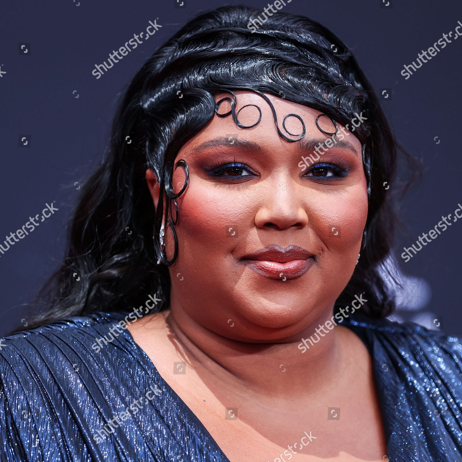 American Singer Lizzo Wearing Custom Gucci Editorial Stock Photo ...