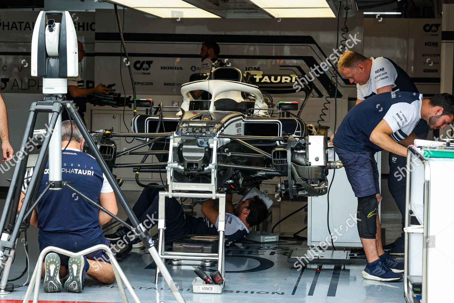 Scuderia Alphatauri At03 Mechanical Detail Mechanics Editorial Stock Photo - Stock Image ...