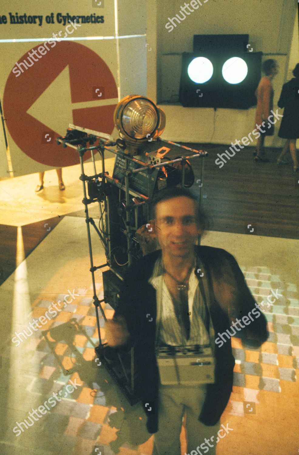 Bruce Lacey Radiocontrolled Robot Ica Cybernetic Editorial Stock Photo ...