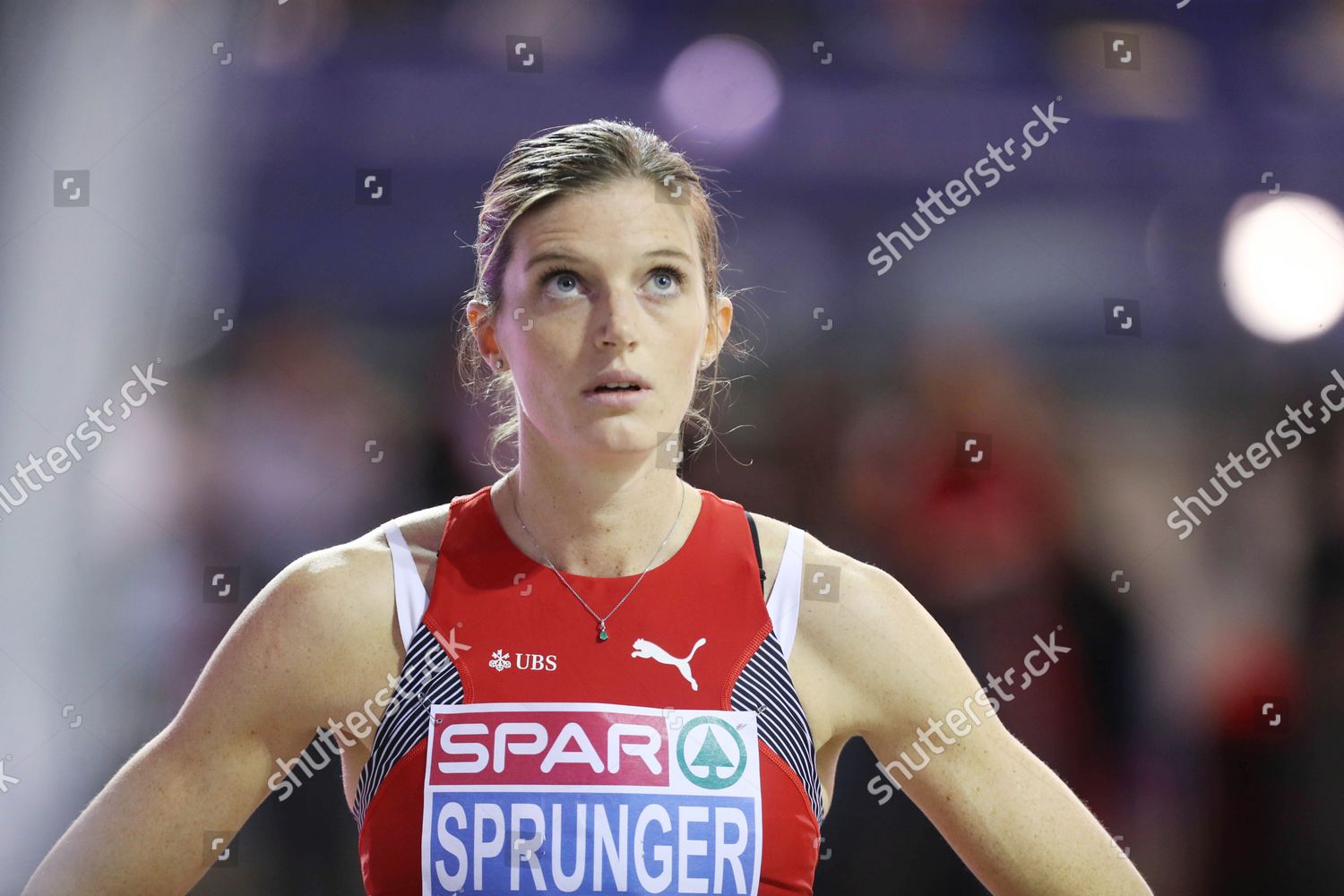 Lea Sprunger Switzerland 400 M Final Editorial Stock Photo - Stock ...