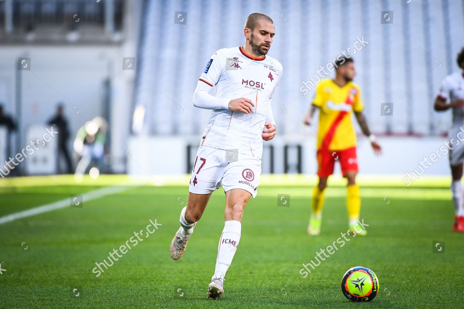 Thomas Delaine Metz During French Championship Editorial Stock Photo ...