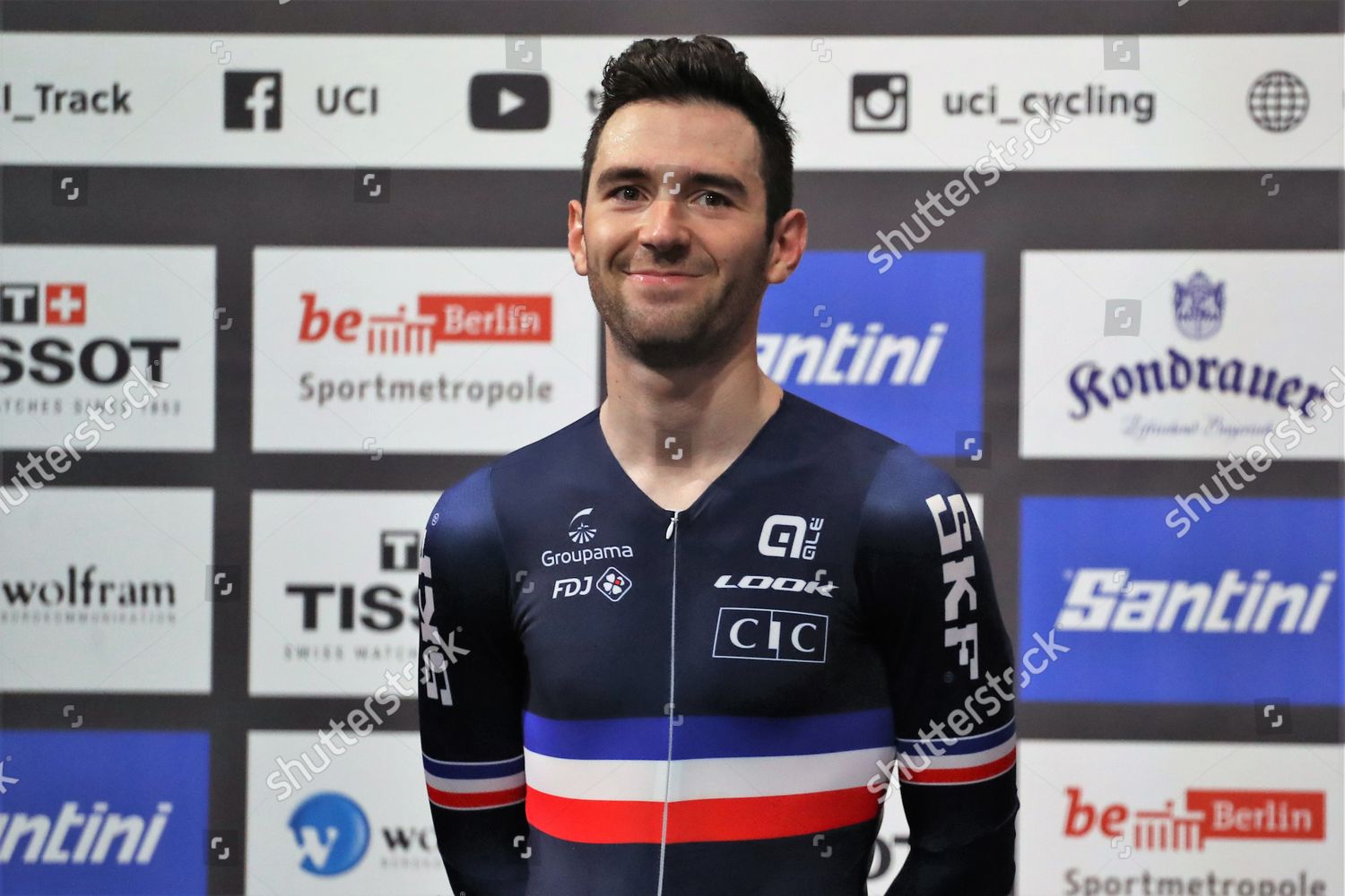 Benjamin Thomas France Podium Mens Omnium Editorial Stock Photo - Stock ...