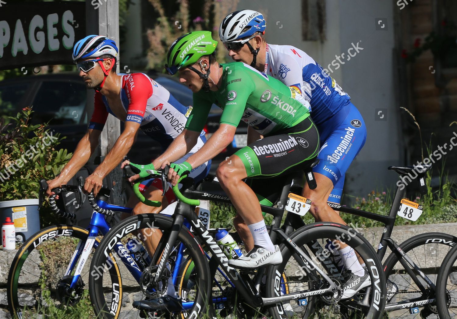 Sam Bennett Deceuninck Quick Step During Editorial Stock Photo - Stock ...