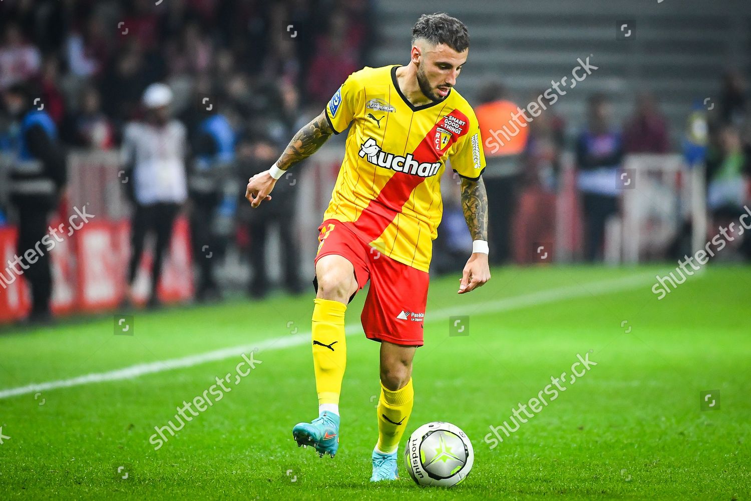 Jonathan Clauss Lens During French Championship Editorial Stock Photo ...