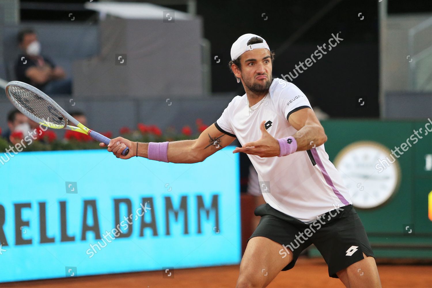 Matteo Berrettini Italy During Mutua Madrid Editorial Stock Photo - Stock Image | Shutterstock