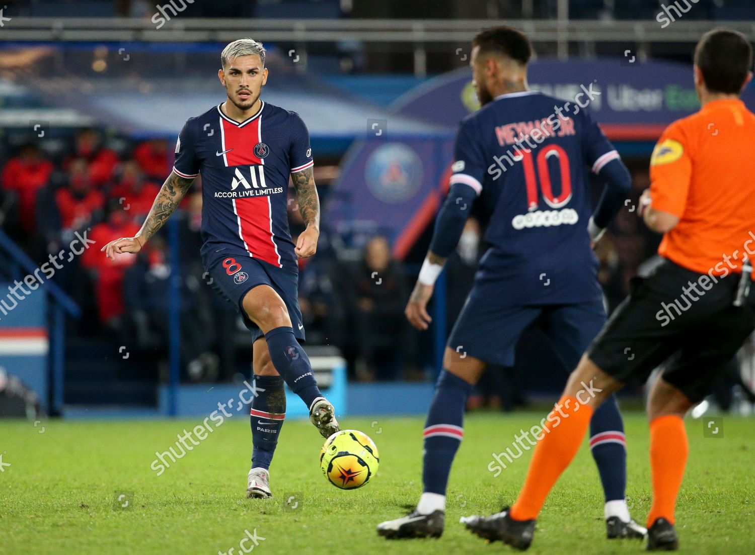 Leandro Paredes Psg During French Championship Editorial Stock Photo ...