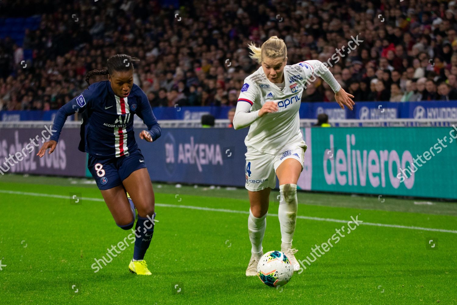 Grace Geyoro Paris Saint Germain Ada Editorial Stock Photo - Stock ...