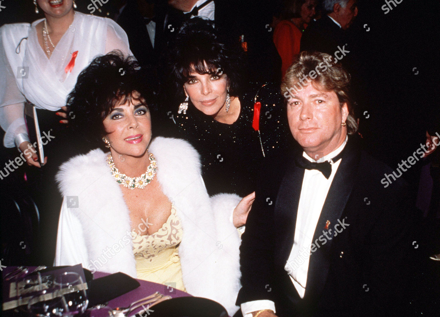 Elizabeth Taylor Carole Bayer Sager Larry Editorial Stock Photo - Stock ...