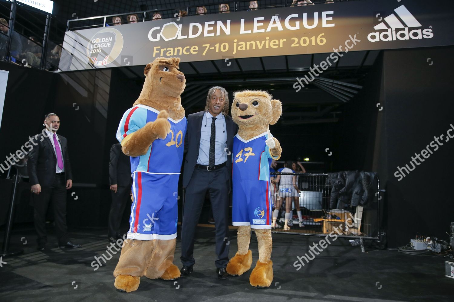 Official Mascots Jackson Richardson Mondial 2017 Editorial Stock Photo ...
