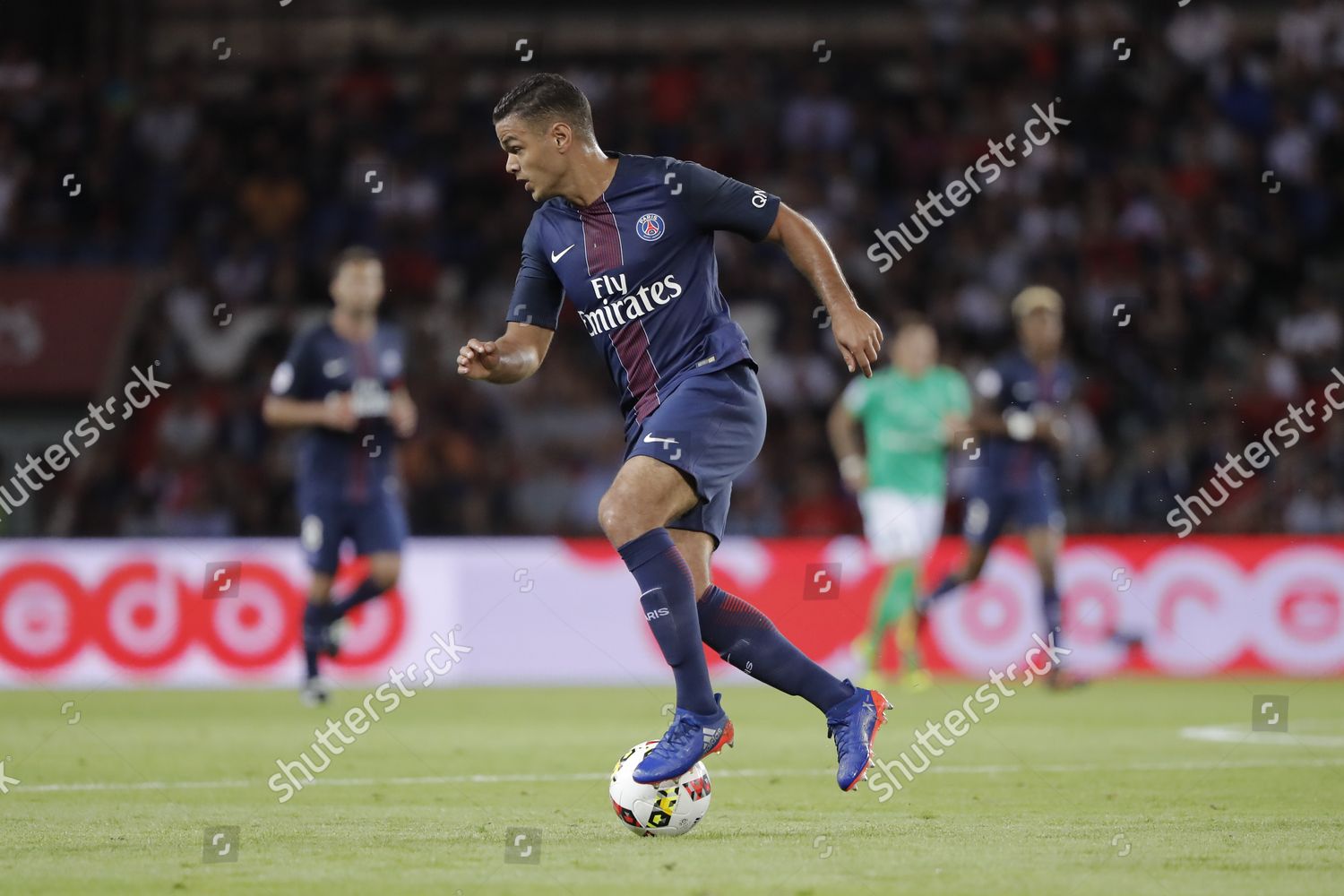 Hatem Ben Arfa Psg During French Editorial Stock Photo - Stock Image ...