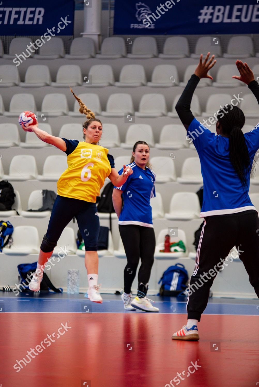 Chloe Valentini France During Training French Editorial Stock Photo ...
