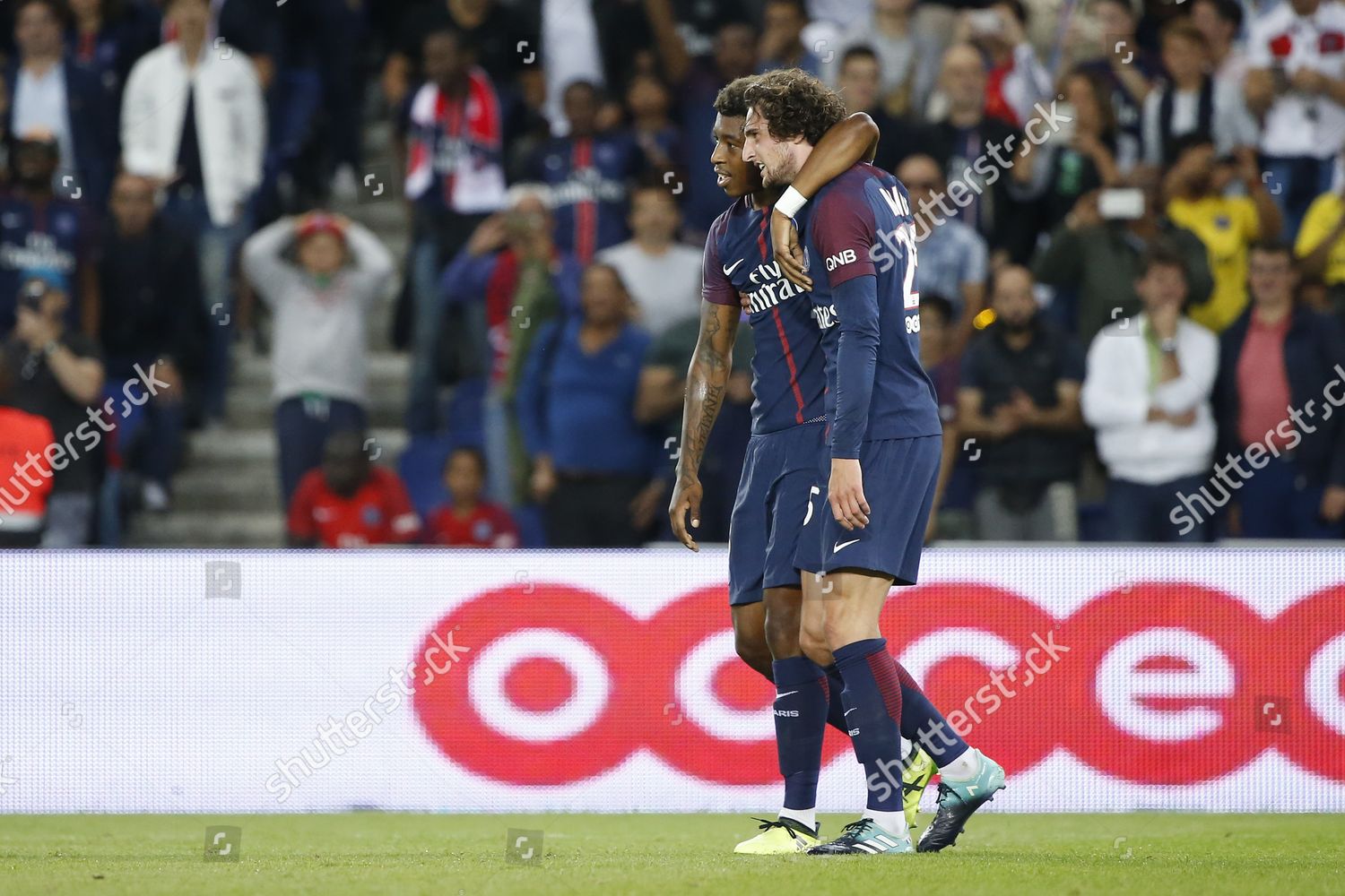 Adrien Rabiot Psg Scored Goal Celebrated Editorial Stock Photo - Stock ...