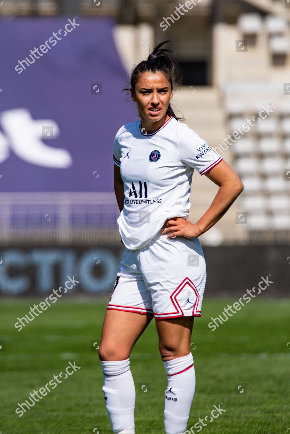 Sakina Karchaoui Paris Saint Germain During Editorial Stock Photo ...