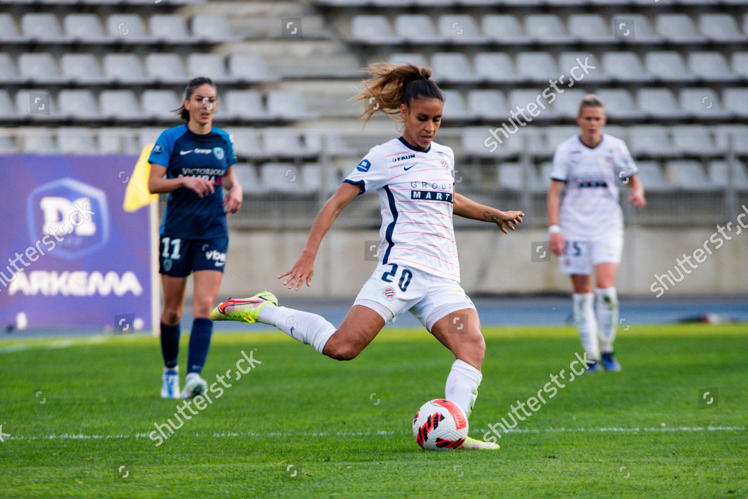 Maelle Lakrar Montpellier Herault Sport Club Editorial Stock Photo ...