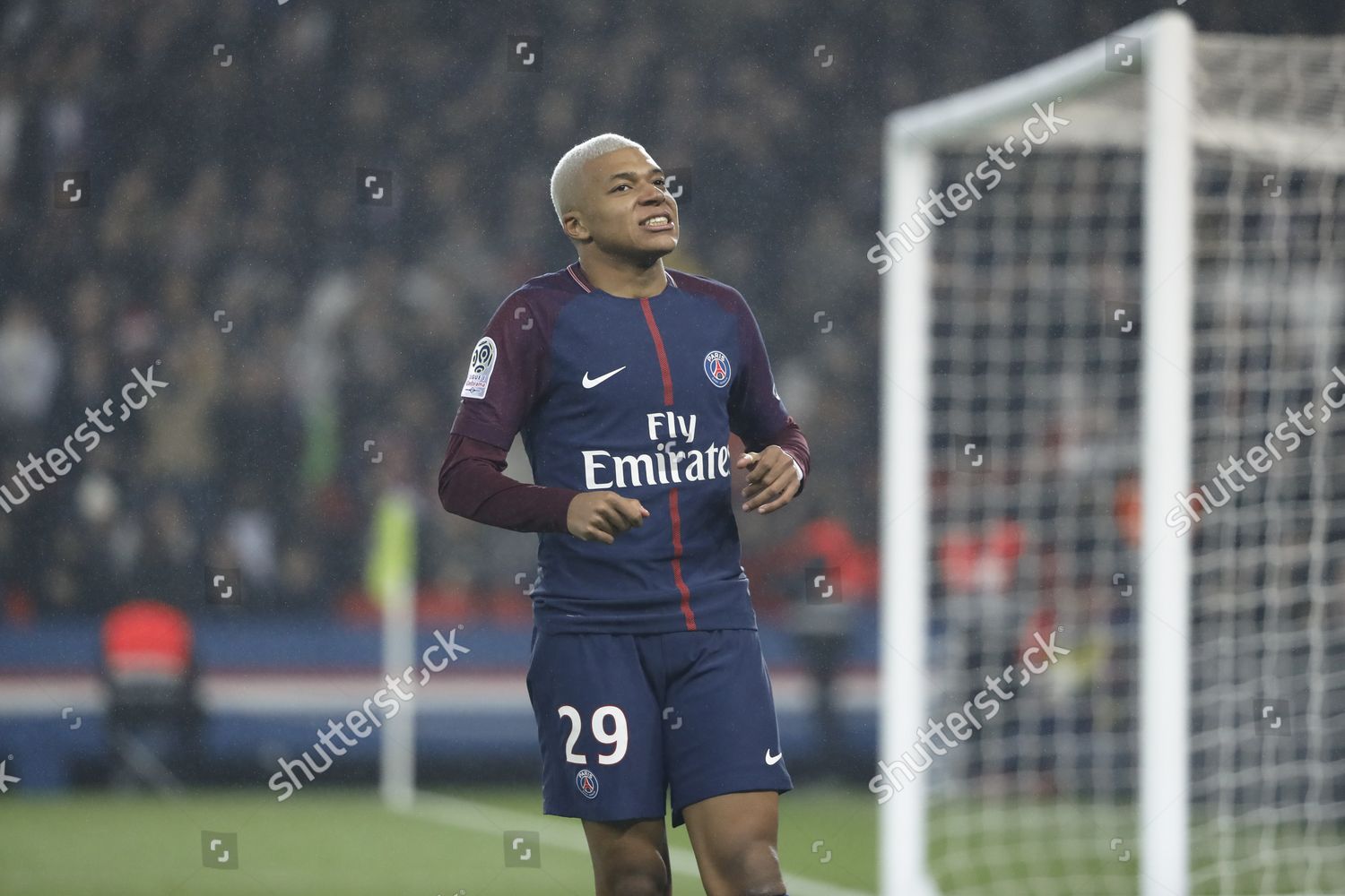 Kylian Mbappe Psg Missed Score During Editorial Stock Photo - Stock ...
