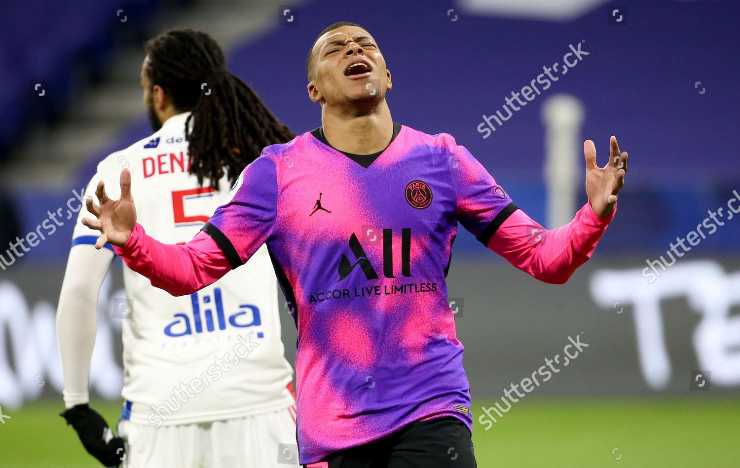 Kylian Mbappe Psg Reacts After Missing Editorial Stock Photo - Stock ...